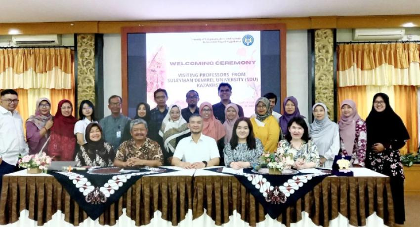 Welcoming Ceremony for Visiting Professors from Suleyman Demirel ...